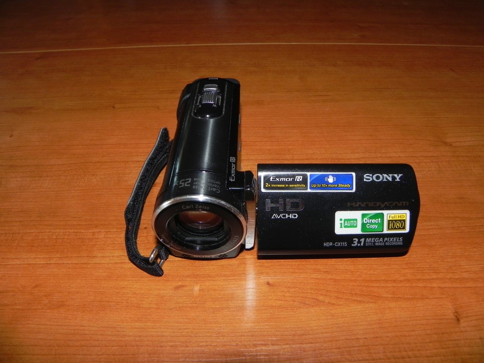 Sony Handycam HDR-CX115 - primele impresii