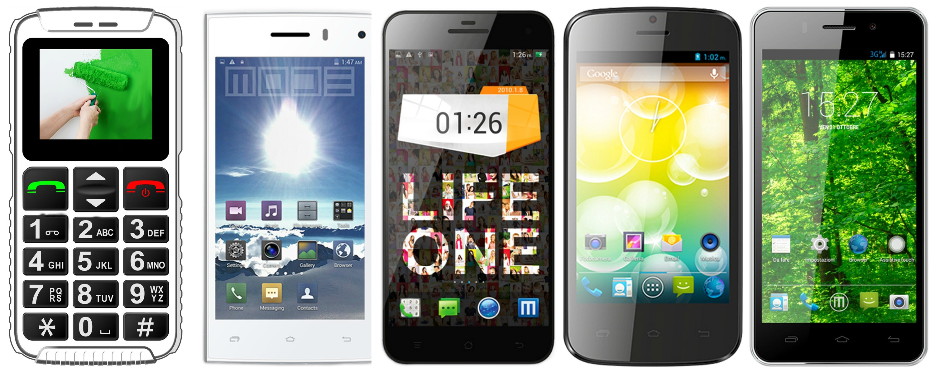 Telefoane Mode în oferta eMAG: Life One, Life Sense, Life Up