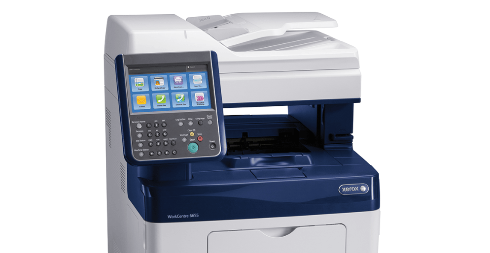 Xerox WorkCentre 6655 - detalii pentru multifuncționalul color