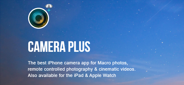 Aplicația săptămânii în Apple App Store: Camera Plus