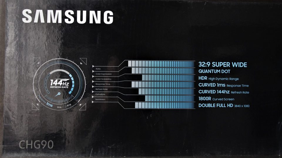 Monitor gaming Samsung C49HG90DMN - review