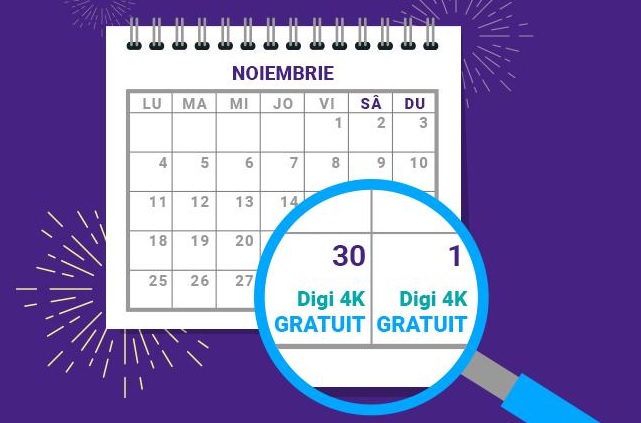 În acest weekend abonaţii RCS & RDS au acces gratuit la postul Digi 4K