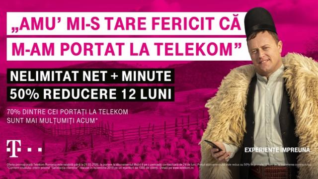 Telekom a anunţat oferta comercială de primăvară. Noua imagine a ...