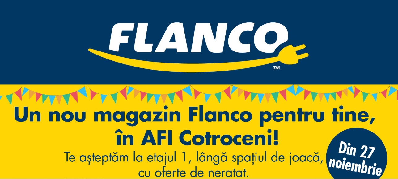 Flanco deschide pe 27 noiembrie un magazin în AFI Cotroceni, iar ...