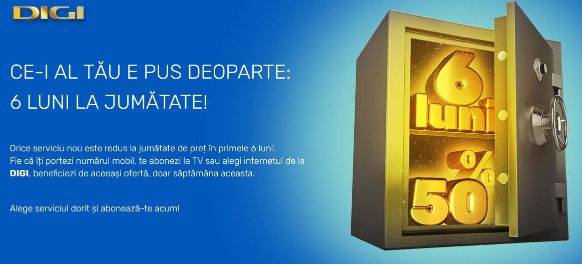 Digi România (RCS & RDS) lansează campania promoţională “Ce-i al tău e ...