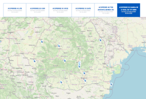 Cum arată harta României legat de acoperirea în 4G și 5G de la Digi ...