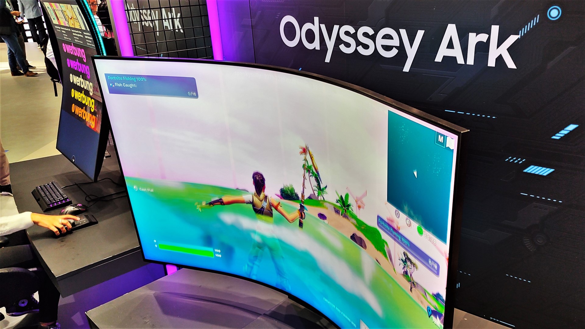 Monitoare Samsung Odyssey Ark Mini-LED și Odyssey OLED G8