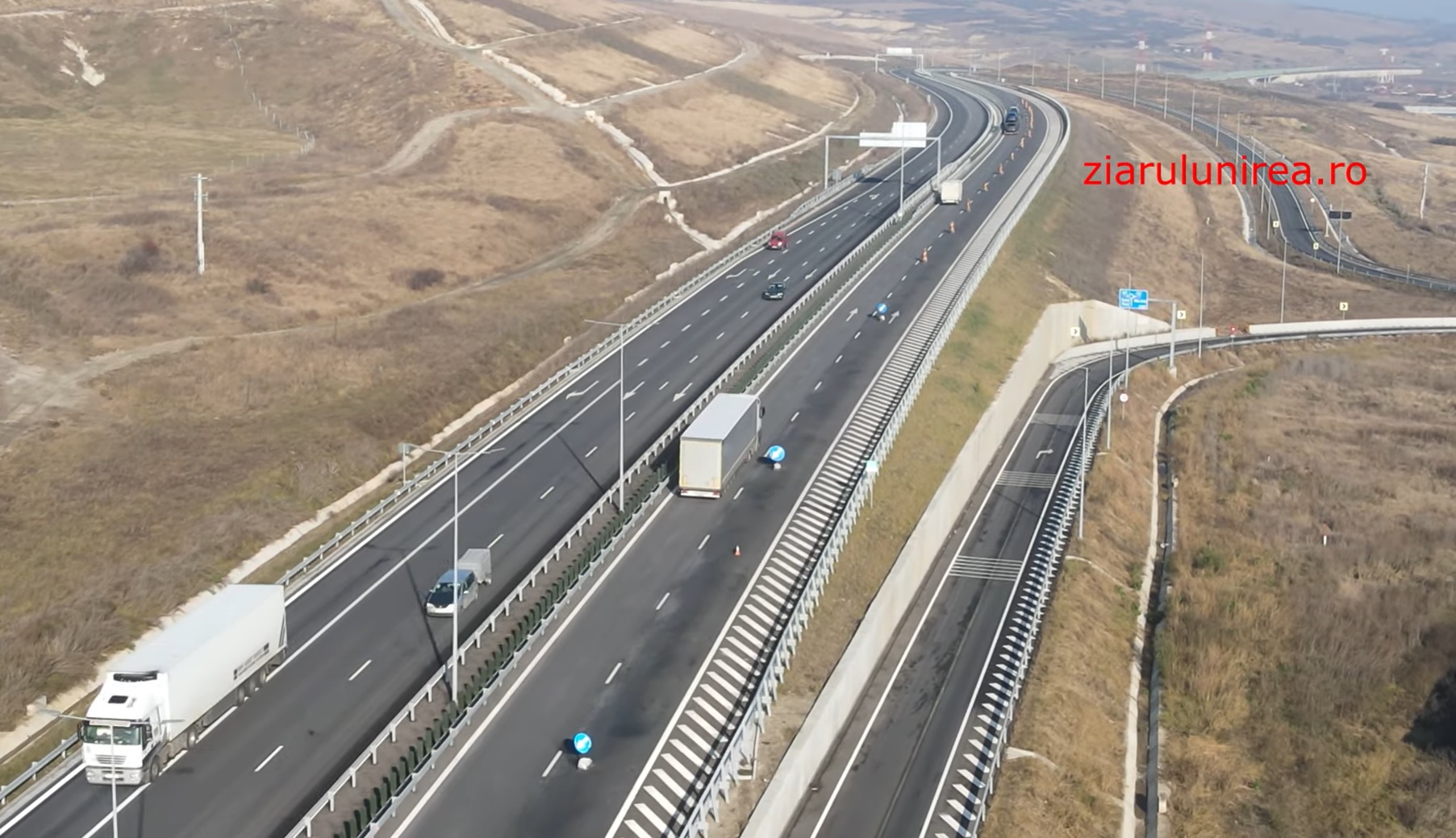 La doi ani de la inaugurare, o porţiune din Autostrada A10 Sebeş ...