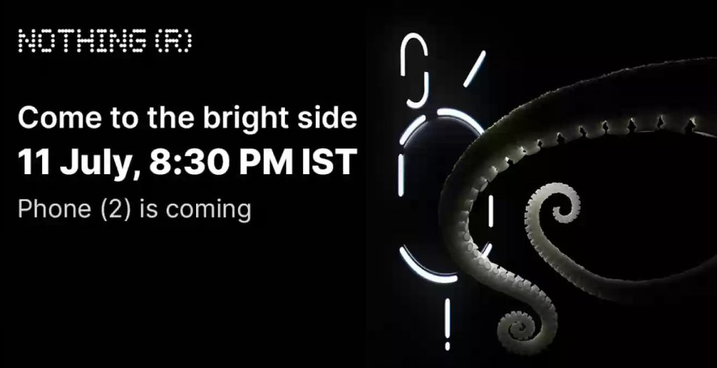 Nothing Phone (2) va fi lansat oficial pe 11 iulie