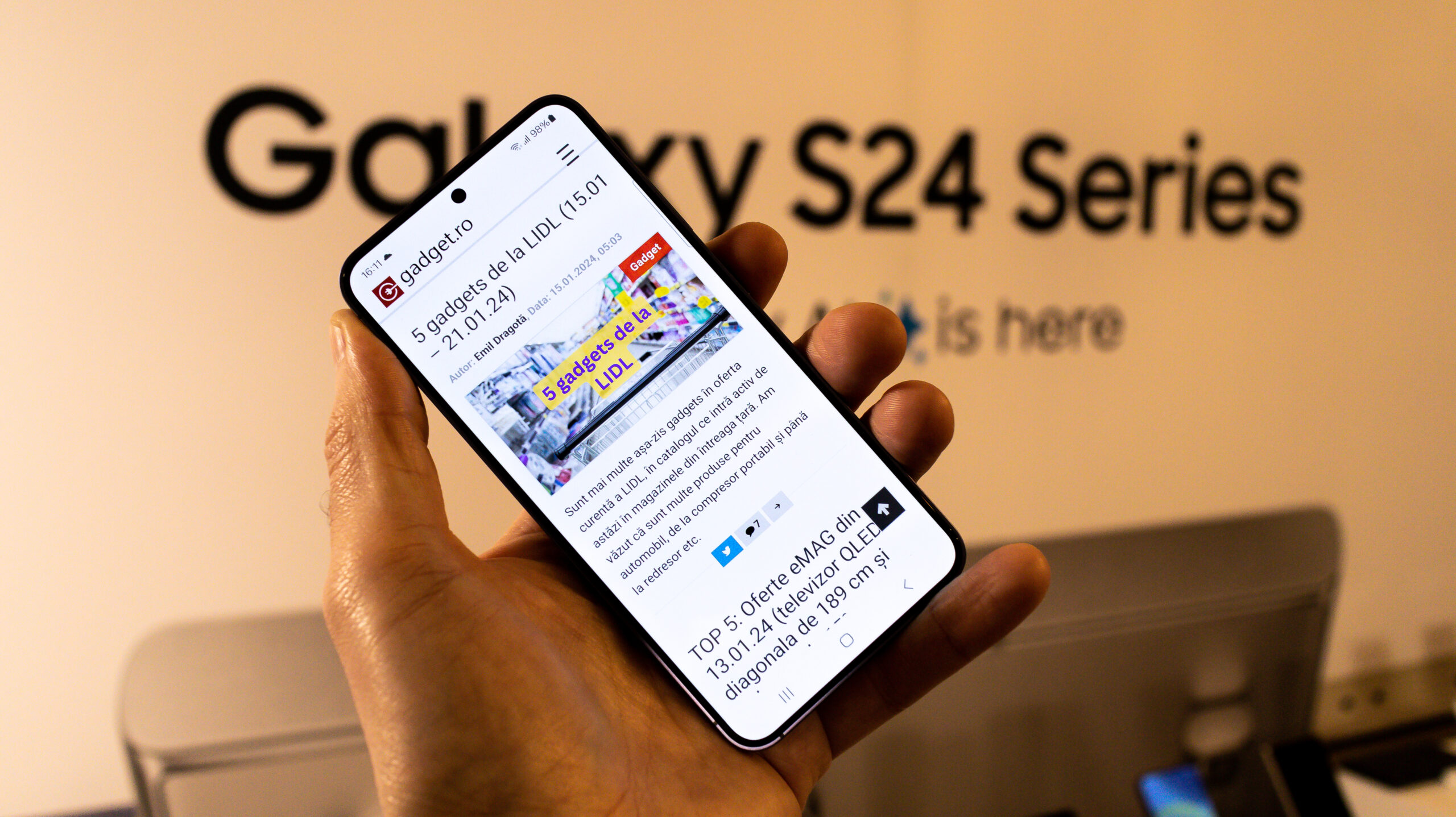 Samsung Galaxy S24 și Galaxy S24 Plus - hands-on, primele impresii ...
