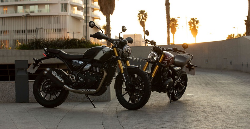 Triumph lansează în România noile modele Speed 400 și Scrambler 400 X