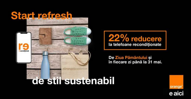 Orange oferă o reducere de 22% la fiecare smartphone recondiţionat ...
