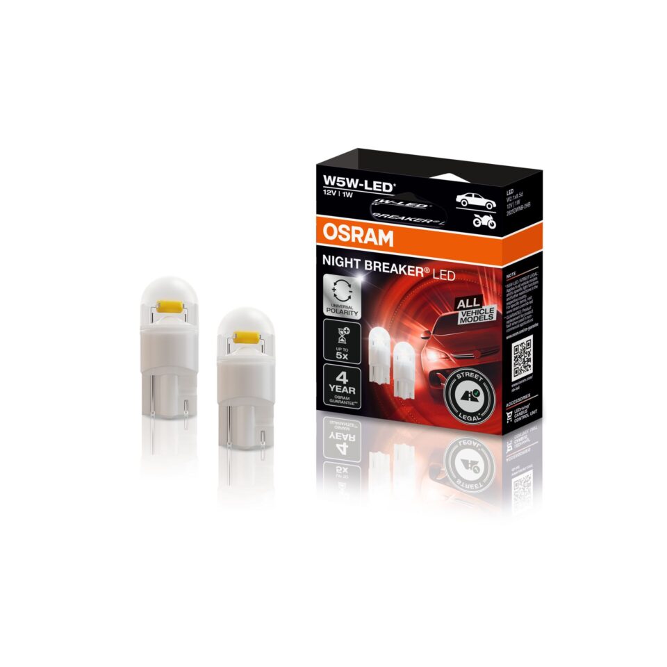 OSRAM România a obținut omologarea RAR pentru becurile sale LED H1, H4, H7 și W5W