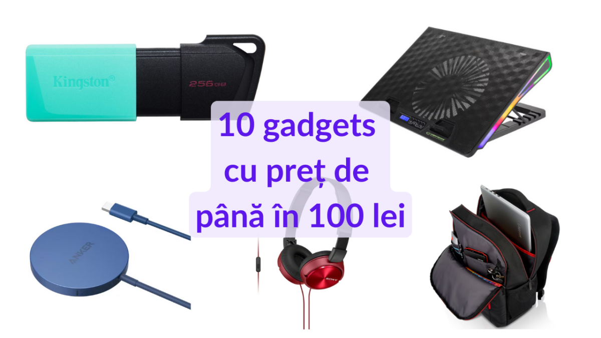 10 gadgets cu preț de până în 100 lei - Ep. 25 (cooler cu iluminare RGB ...