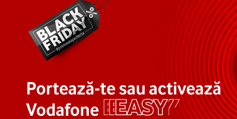 Vodafone EASY lansează campania Black Friday eSIM şi oferă internet ...
