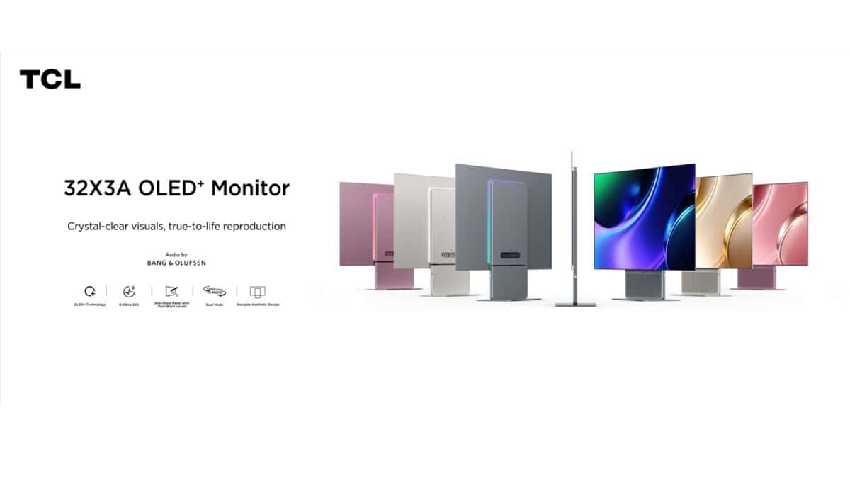 TCL extinde gama de monitoare în Europa și lansează primul său monitor ...